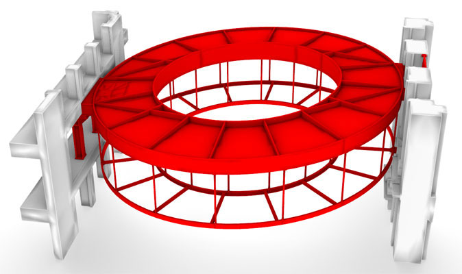 Tondo footbridge | Bollinger+Grohmann